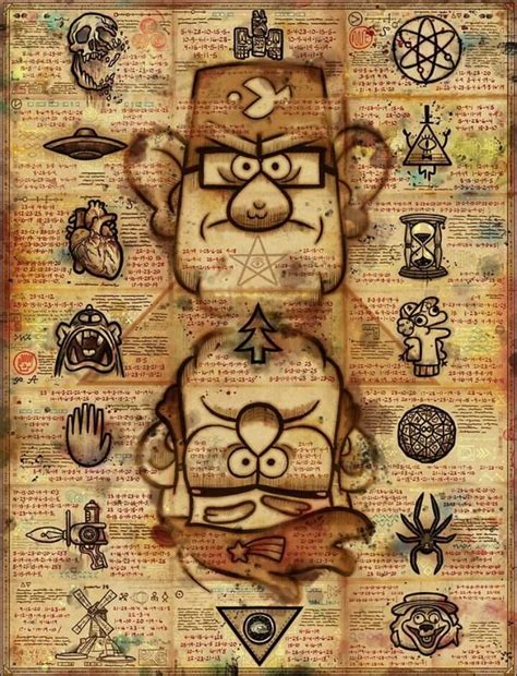 The Big Pictures Ciphers Gravity Falls Amino