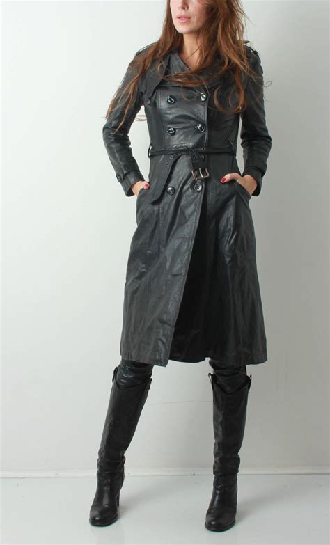 Pin Auf Womans Leather Coat