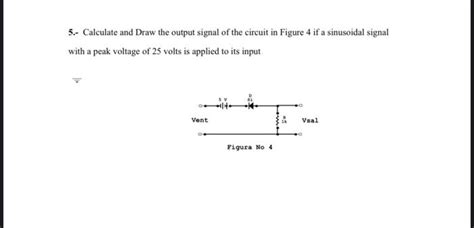 Solved Calculate And Draw The Output Signal Of The Chegg