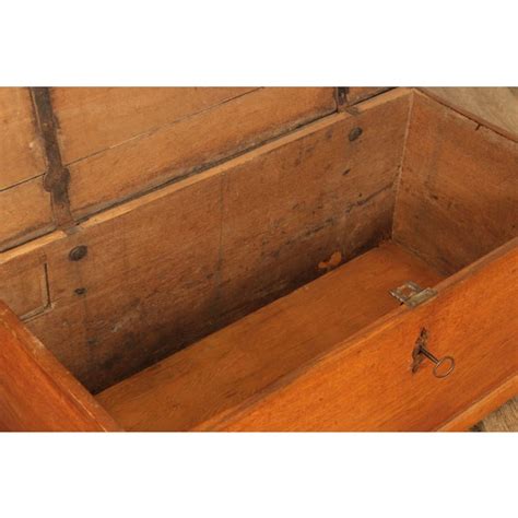 Antique Solid Oak Dovetailed Blanket Chest Chairish