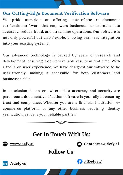 Ppt Ensuring Data Accuracy With Document Verification Software Powerpoint Presentation Id