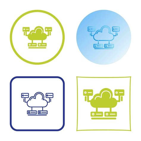 cloud database vector icon 31137674 vector art at vecteezy