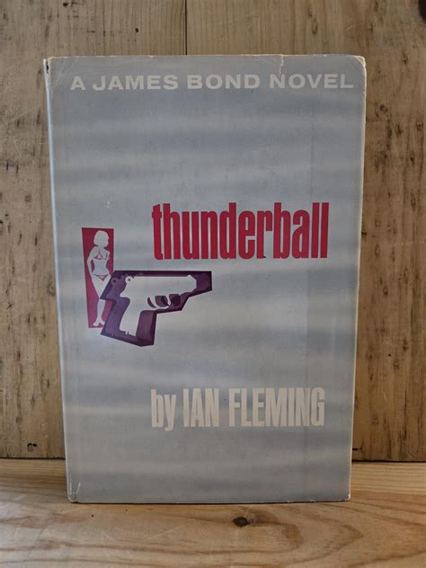 Thunderball Ian Fleming Book Club Edition 1960s Vintage Hardc