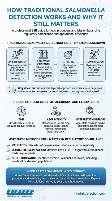 How Traditional Salmonella Detection Works And Why It Still Matters