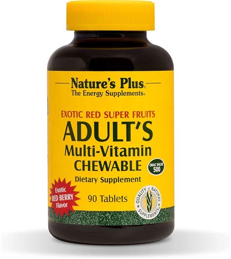 Buy Naturesplus Adults Chewable Multivitamin 90 Vegetarian Tablets