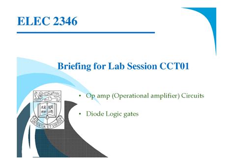 Cct01 Briefing 20241019 Briefing For Lab Session Cct Op Amp