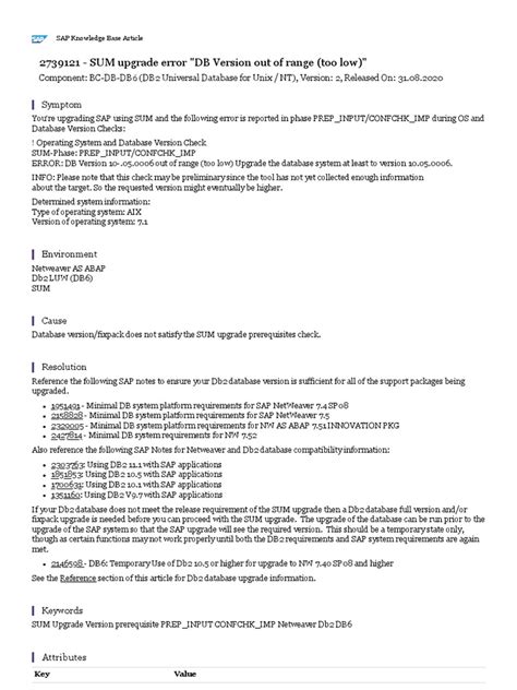 Sap Sum Upgrade Error Solution Pdf