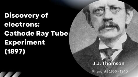 Jj Thomson Discovery Experiment