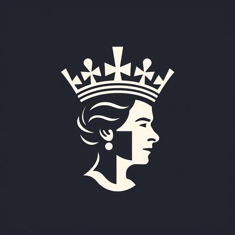 Premium Ai Image Regal Unicode Fusion Queen Pictograms As Iphone Icon