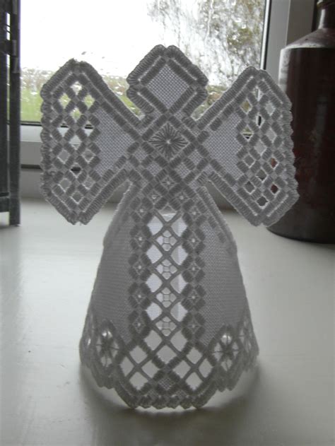 Hardanger Angel Embroidery Pattern