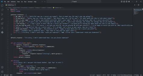 Sanjana K S On Linkedin My First Task Rule Based Chatbot Rule Based Chatbots Are Structured As A