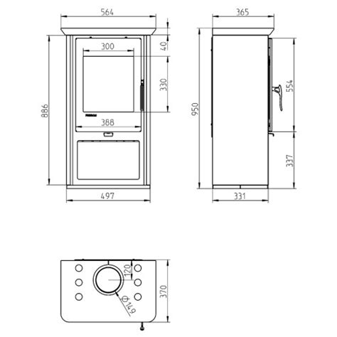 Krbová Kamna Thorma Odense Mastek