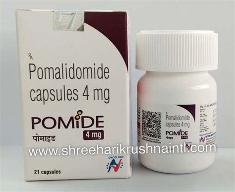 Pomalidomide Capsules 4 Mg At Rs 3800bottle Pomalid In Surat Id
