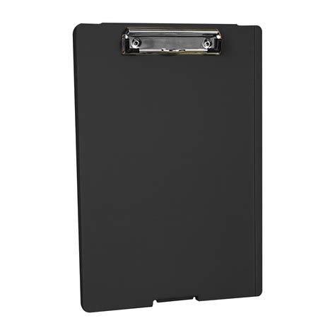 SDJMa Folder Clipboard With Storage Folio Plastic Clipboard With Low Profile Clip File Binder