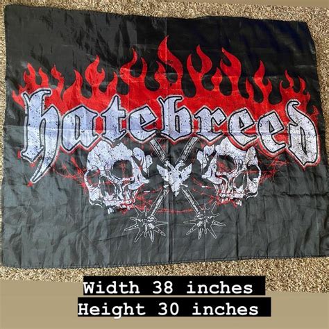 Hatebreed Flag Ive Had For About A Decade Havent Depop