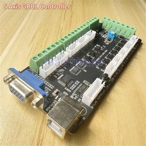 Grbl 5 Axis Controller 32 Bits Arm Cnc Shield Offline Lcd Display