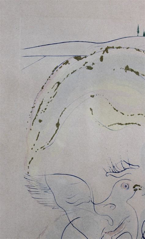 Salvador Dalí­ The Dove Like Eyes On The Bride Original Salvador