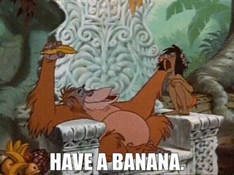 Jungle Book King Louie Banana