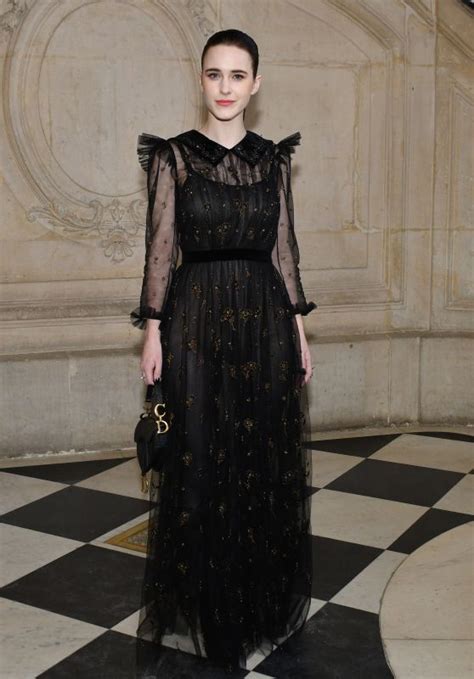 Rachel Brosnahan Christian Dior Haute Couture Spring Summer 2019 Show