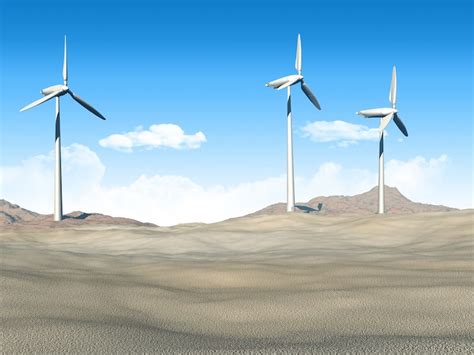 Desert Wind Farm Images Free Download On Freepik