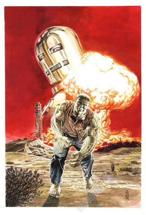 Original Sin Hulk Unpublished Cover By Jg Jones