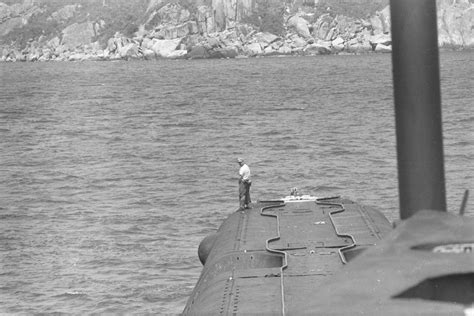 1029 X 686 Soviet Echo Ii Class Submarine Surfaced For A Relief R