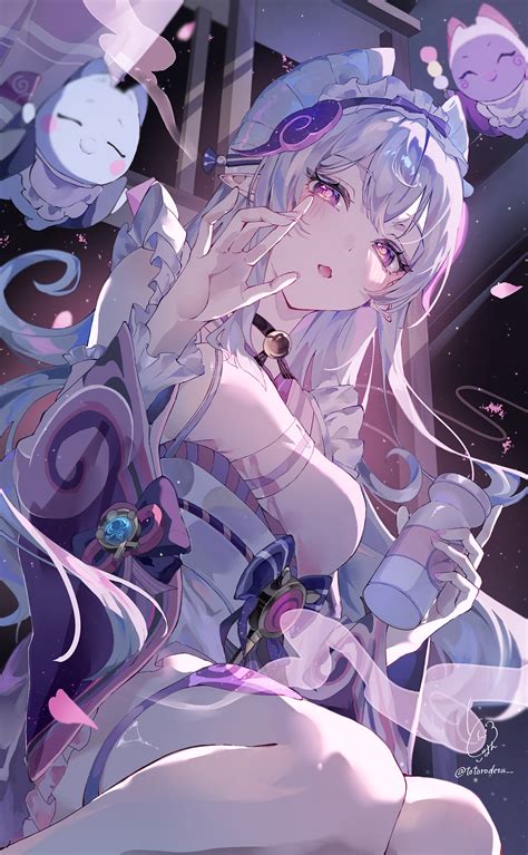 Tororogohan Yumemizuki Mizuki Genshin Impact Absurdres Highres