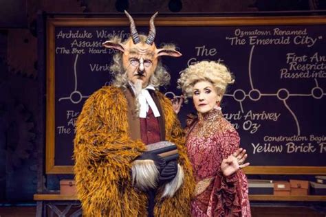 Anita Dobson As Madame Morrible And New Cast Of Wicked