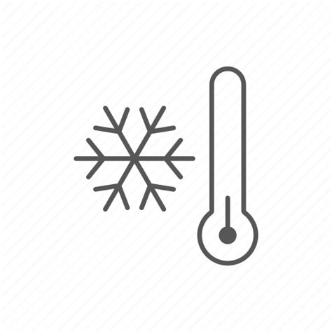 Cold Drop Freeze Freezing Frost Temperature Icon