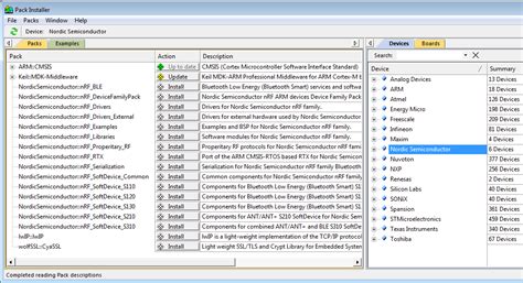 Native Support For Nrf51 Sdk In Keil Ide Blogs Nordic Blog Nordic