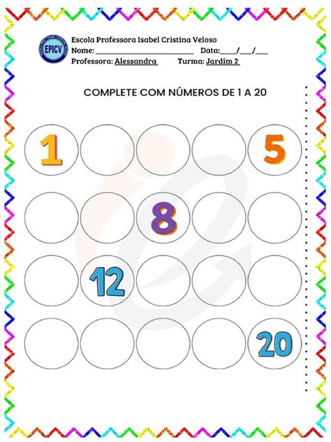 Atividades Jardim 2 Pdf