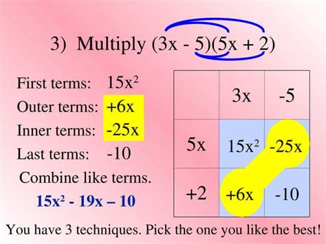 Lesson 7 7foilpptppt Multiply Polynomials Ppt