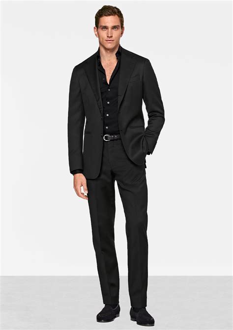12 Dapper Black Suit And Black Shirt Outfits For Men Atg
