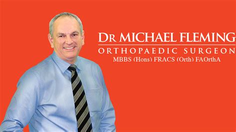 Dr Michael Fleming Orthopaedic Surgeon
