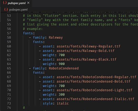 Flutter How Can I Add Font In Flutter Project Stack Overflow
