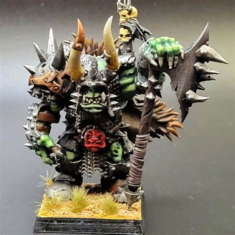 3d Print Of Orc Warlord By Esha76
