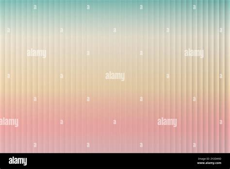 3d Ribbed Glass With Orange Background Refracting The Texture Of The