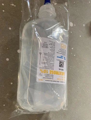 Hypertonic Dextrose Injection 500ml Packaging Type Plastic Bottle At