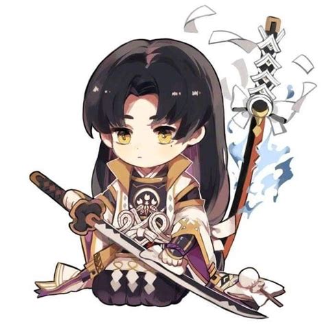 Pin By Usagi Ka On Yys Anime Chibi Sketch Character Art