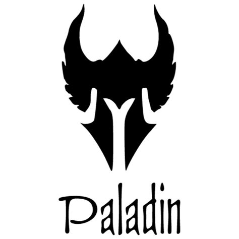 Paladin Symbol Ausdrucken