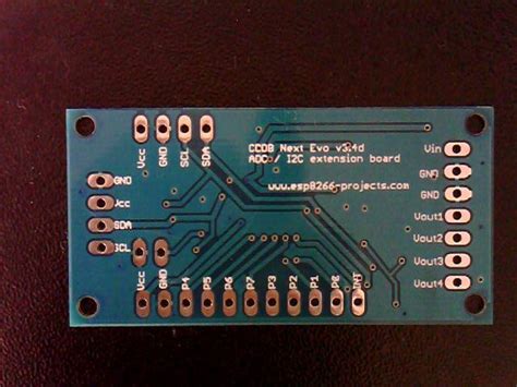 Esp8266 Projects P3 Esp8266 Next Evo Analog Extension Board An1