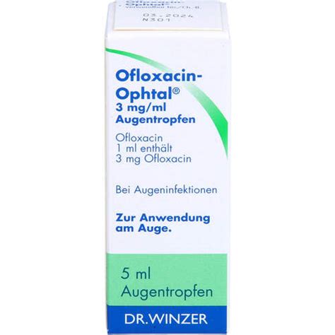 Ofloxacin-Ophtal (5 ml) kaufen - Preisvergleich
