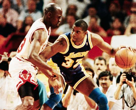 Detroit Pistons Made Michael Jordan The Goat Says Magic Johnson Newsweek