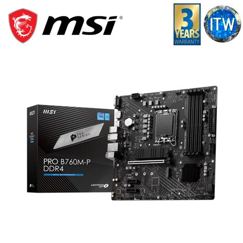 MSI Pro B M P MATX LGA DDR Motherboard Lazada PH