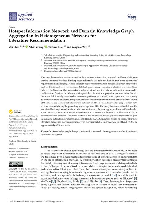 PDF Hotspot Information Network And Domain Knowledge Graph