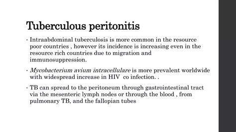 Peritonitis And Intra Abdominal Abscess Pptx