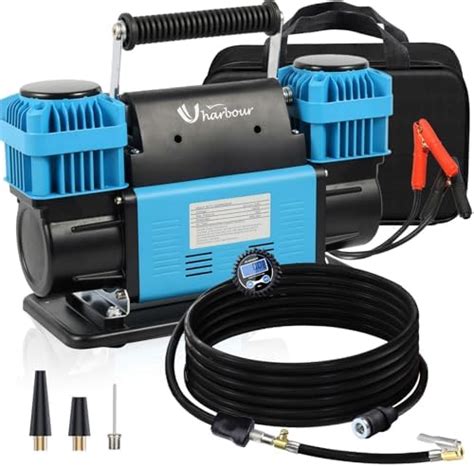 Uharbour 12v Offroad Air Compressor Dual Air Compressor With Digital