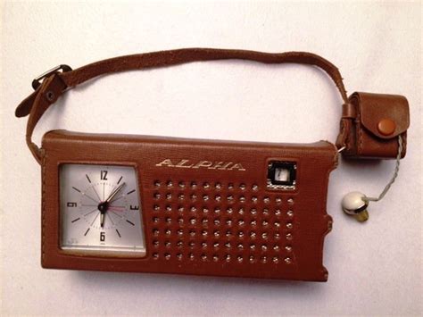 alpha six transistor portable radio transistor radio catawiki
