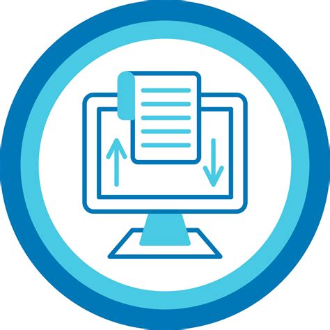 Digitalization Blue Tone Circle Icon 48280218 Vector Art At Vecteezy