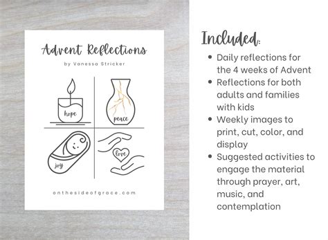 Advent Reflections Printable Advent Devotional For Individuals And